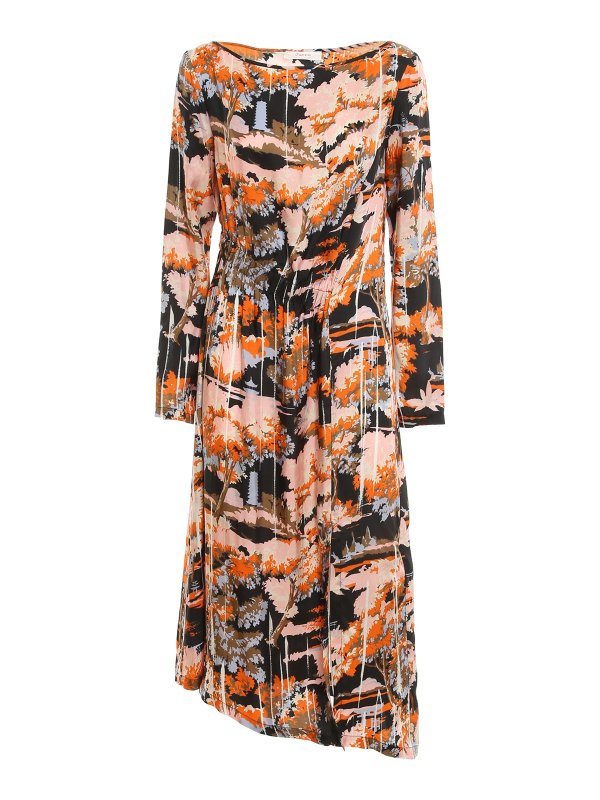 Maxi dresses Jucca - Printed dress - J2817020G003 | Shop online at iKRIX