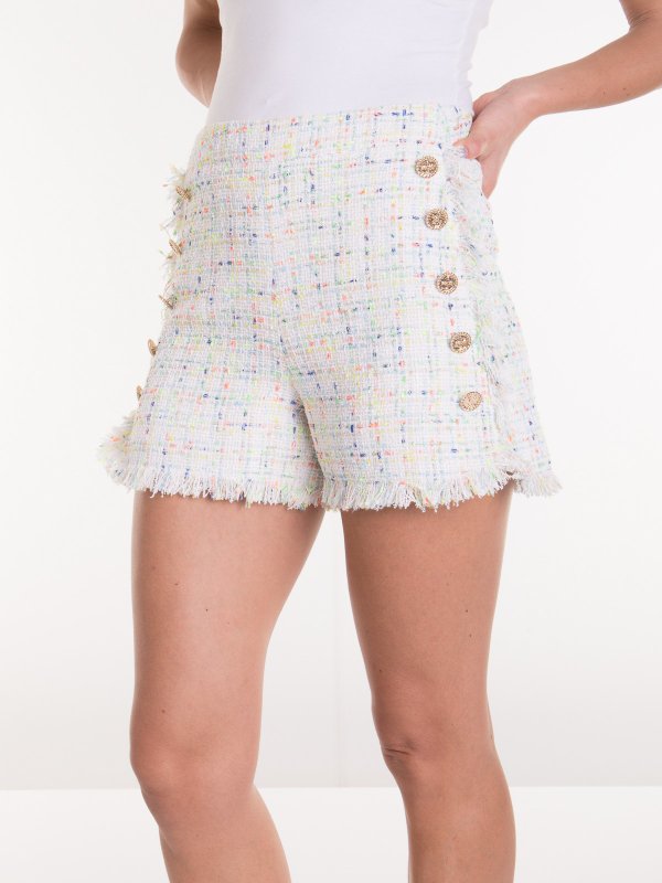 Trousers Shorts Edward Achour Paris - Tweed shorts - 4431062654DM506