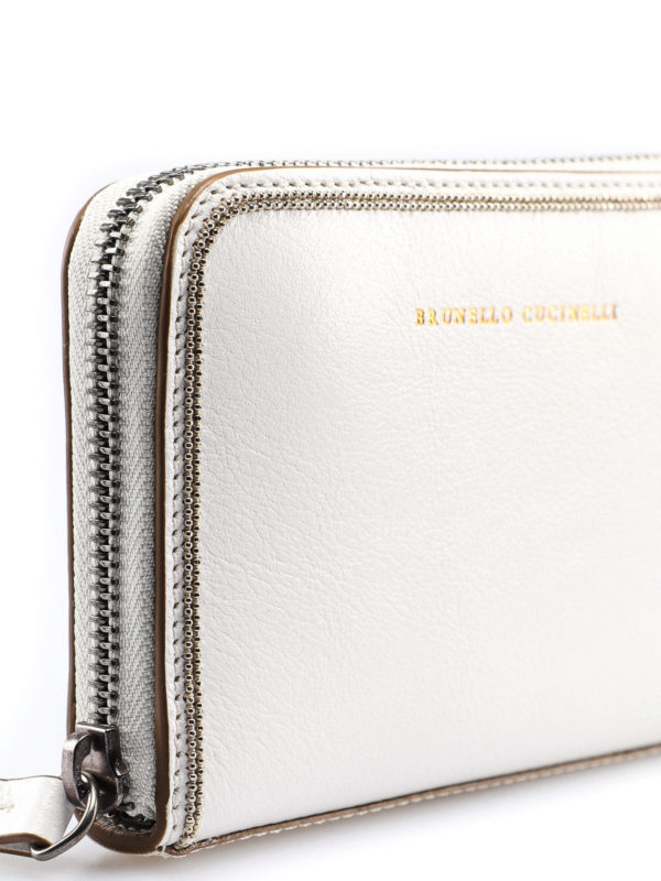 White Leather Wallet | semashow.com