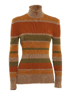 Turtlenecks & Polo necks Alberta Ferretti - Merino wool turtleneck ...