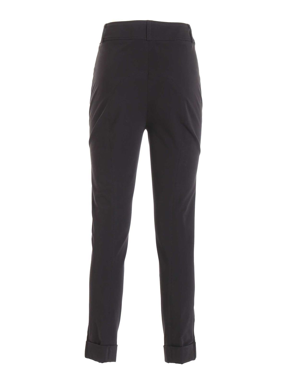 Casual trousers Peserico - Skinny pants in black - P04858J106428705