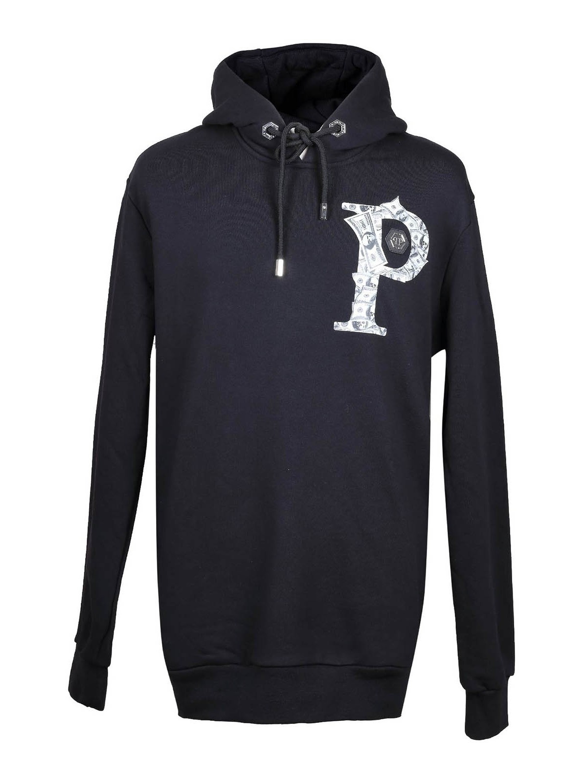 Felpe e maglie Philipp Plein - Felpa con logo sul petto - MJB2513PJO002N Felpe e maglie Philipp Plein - Felpa con logo sul petto - MJB2513PJO002N