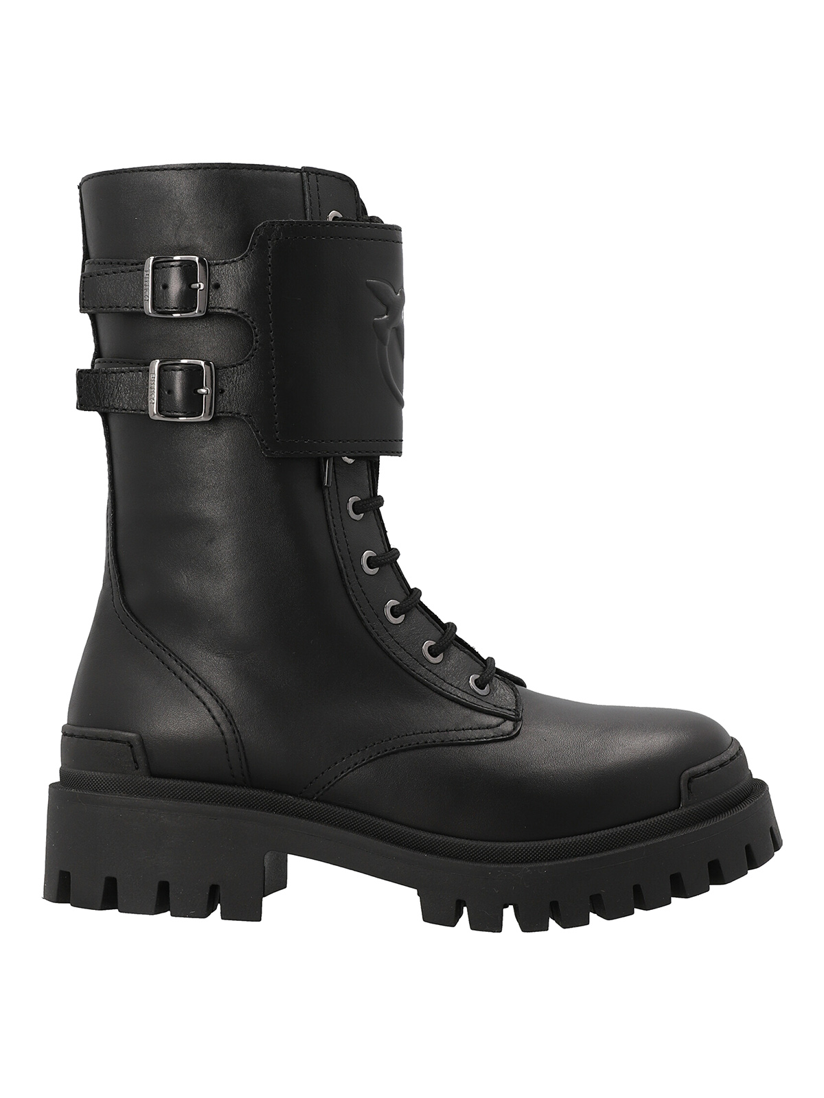 Ankle boots Pinko - Love Birds combat boots - 1H2135A072Z99 | iKRIX.com