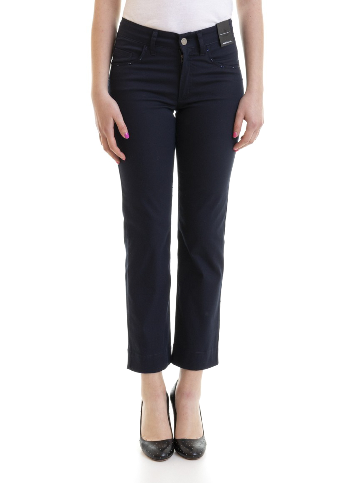 Angelo Marani - Straight Leg Jeans - Blau - Straight Leg Jeans ...