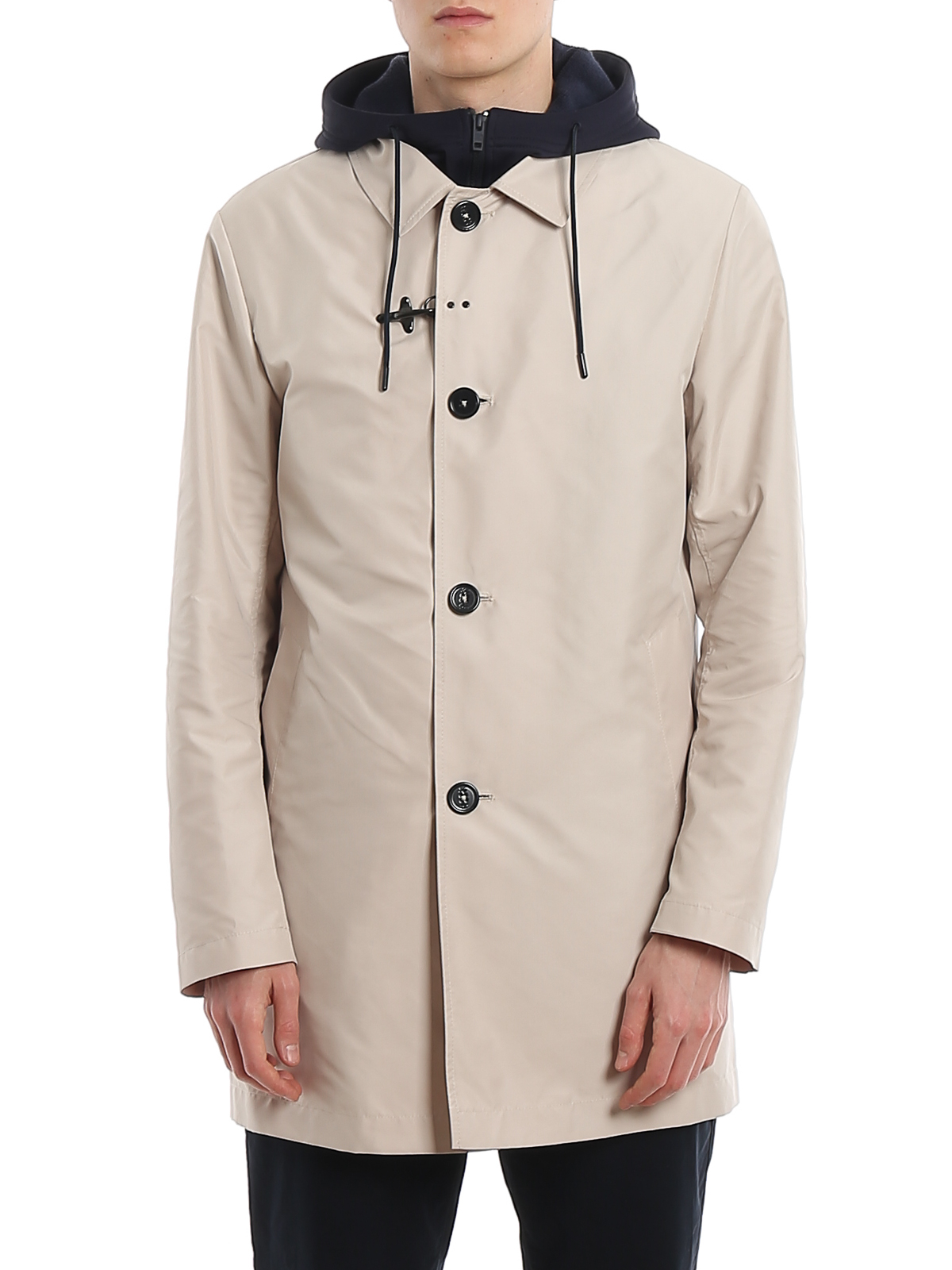 Short coats Fay - Tech fabric raincoat - NAM62400160AXXC008 | iKRIX.com