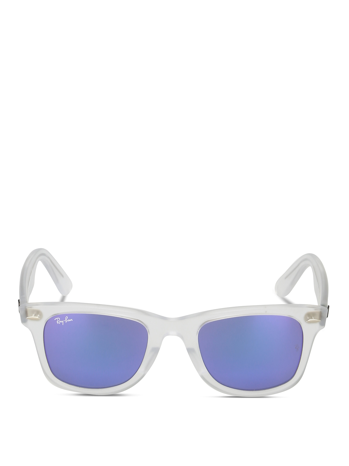 Sunglasses Ray Ban - Wayfarer transparent sunglasses - RB43406461M