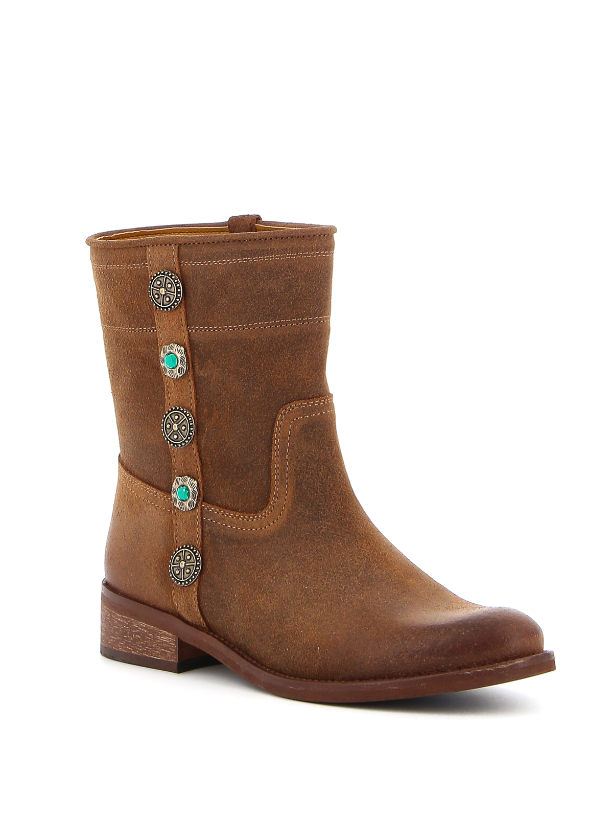 Ankle boots Pinko - Oxalis 1 suede ankle boots - 1H20V1Y73GL39 | iKRIX.com