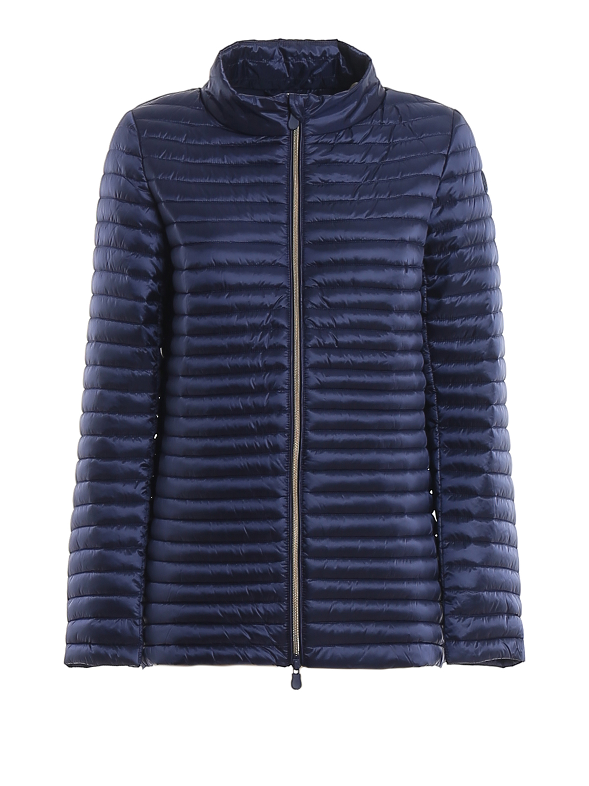 Padded coats Save the Duck - Shiny nylon eco-friendly padded short coat ... Padded coats Save the Duck - Shiny nylon eco-friendly padded short coat ...