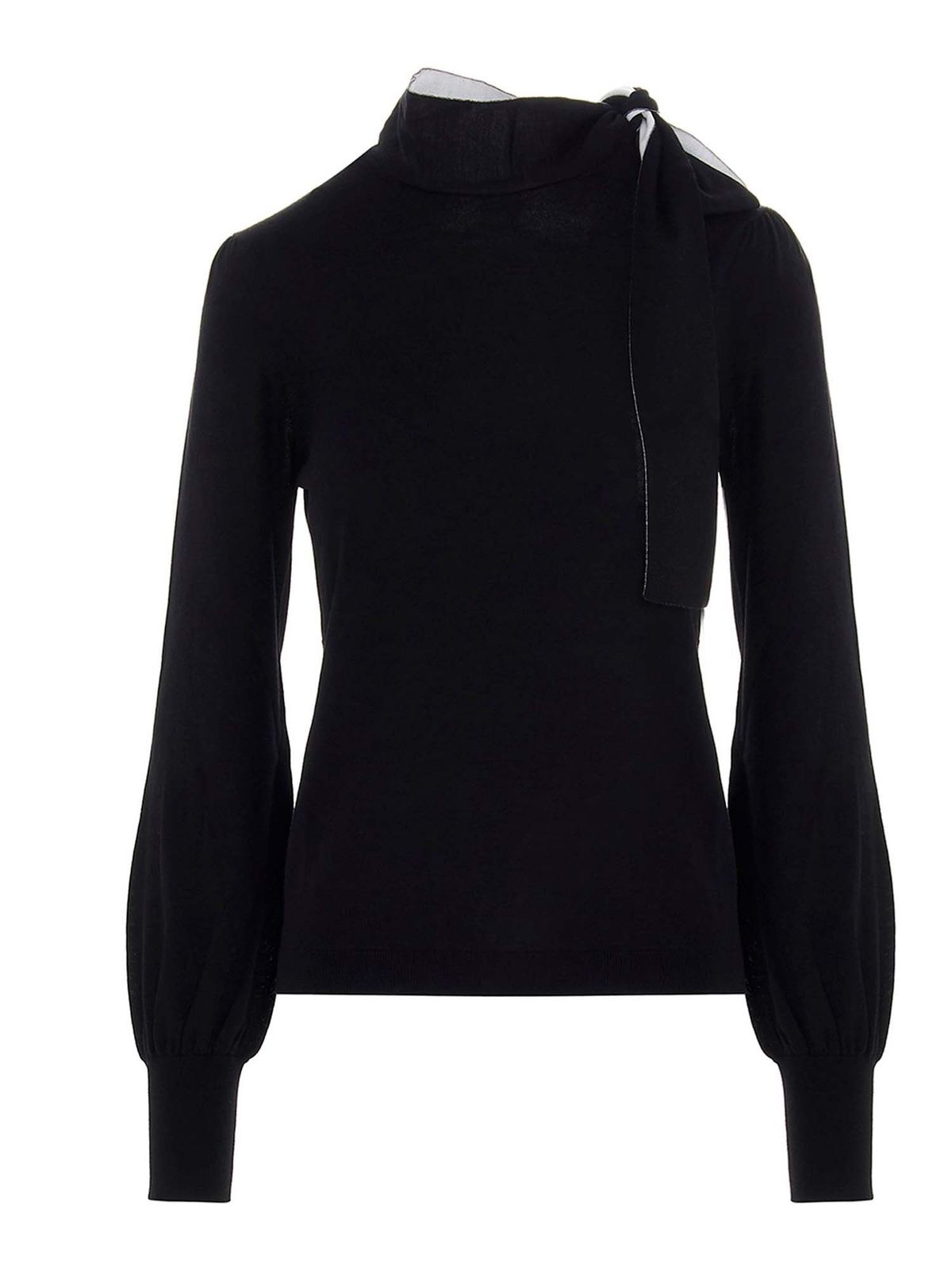 Valentino Red - Wool silk cashmere blend jumper - Turtlenecks & Polo ...