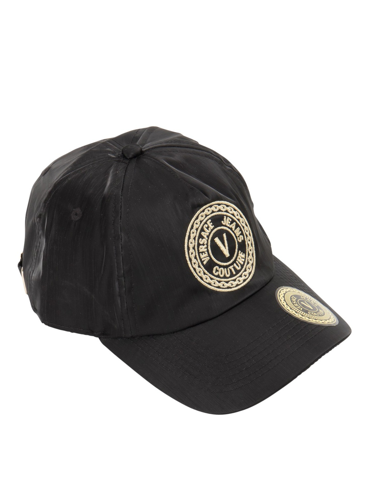 Hats & caps Versace Jeans Couture - Logo embroidery baseball cap ...
